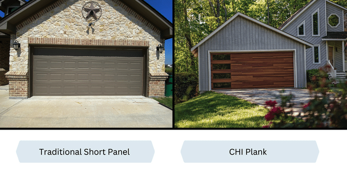 Horizontal Plank Garage Door Costs, Materials, and Design Ideas