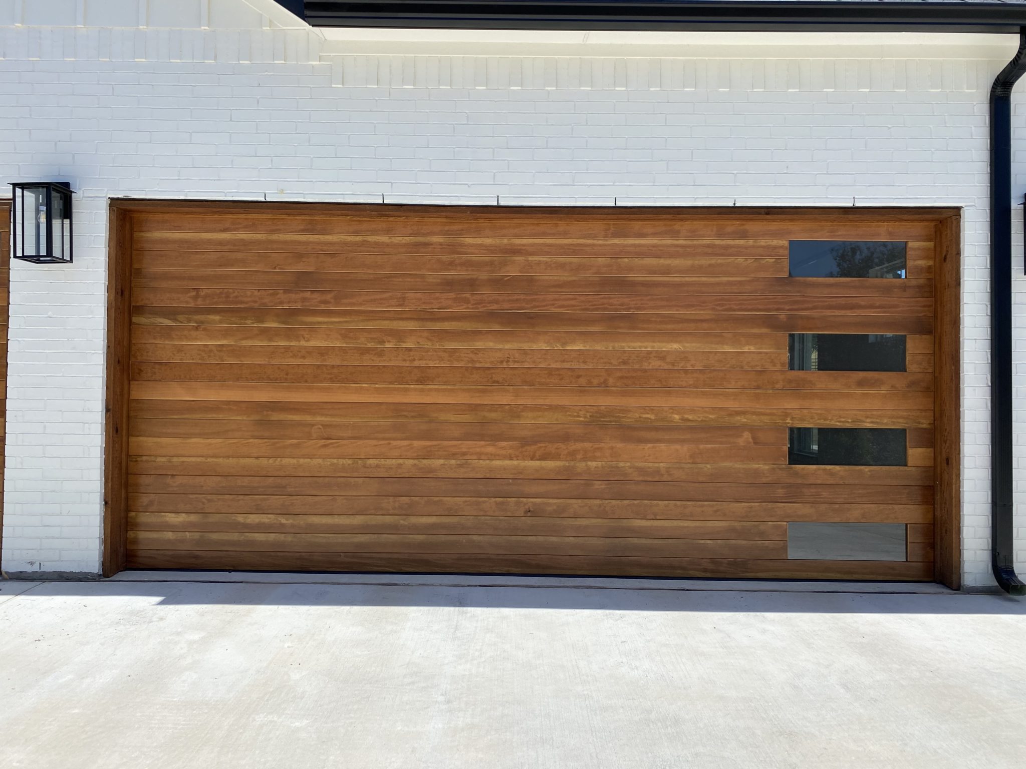 Horizontal Plank Garage Door Costs, Materials, and Design Ideas