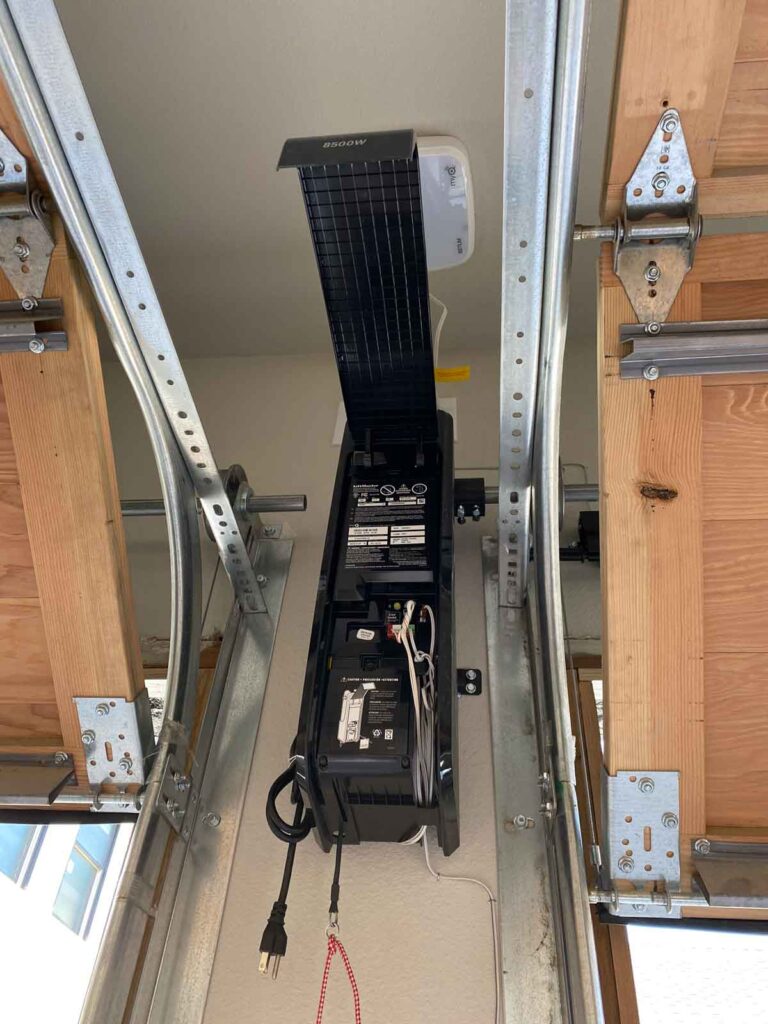 Convert Wall to Side Mount Garage Door Opener