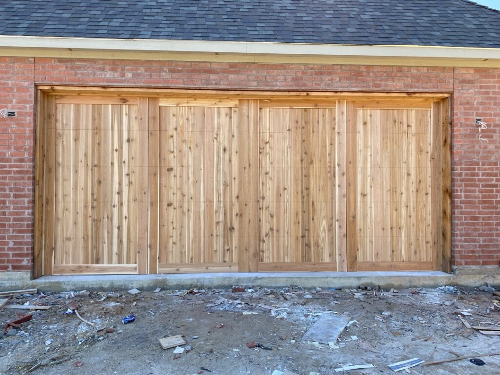 18x8 Doorvana Signature Modern Vertical Plank 102 Garage Door ...